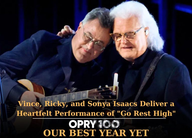 One of the Most Emotional Moments from "Opry 100" : Vince, Ricky, and ...