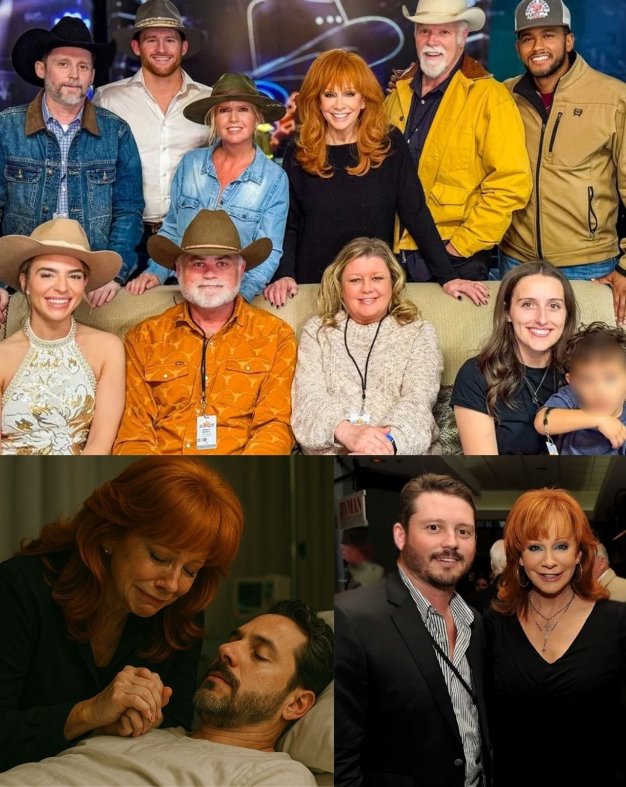 JUST NOW — Nashville, Tennessee: Reba McEntire, Her Voice Cracking ...