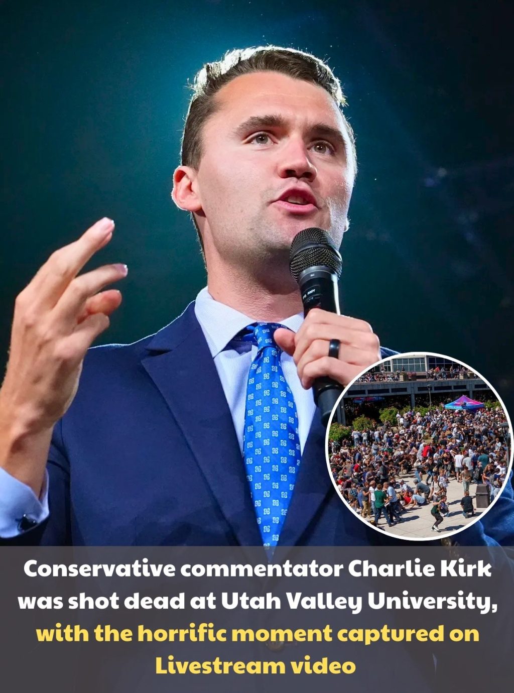 SHOCKING FOOTAGE: 29 minutes ago in Orem, Utah — Livestream shows the ...