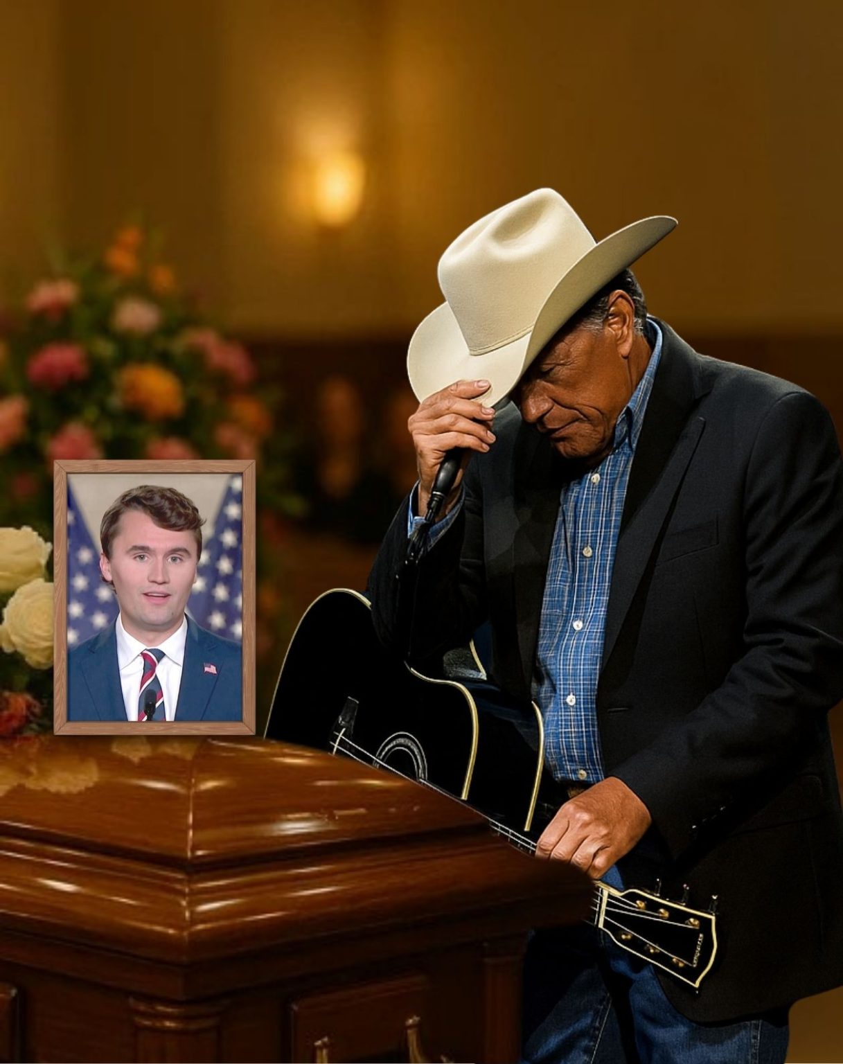 AN UNEXPECTED FAREWELL: Tonight, something happened at Charlie Kirk’s ...