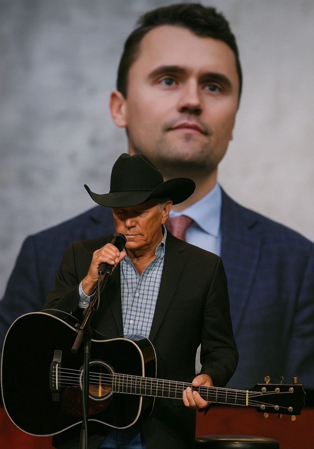 AN UNEXPECTED FAREWELL: George Strait’s Tribute to Charlie Kirk Before 90,000 Hearts. No one saw ...