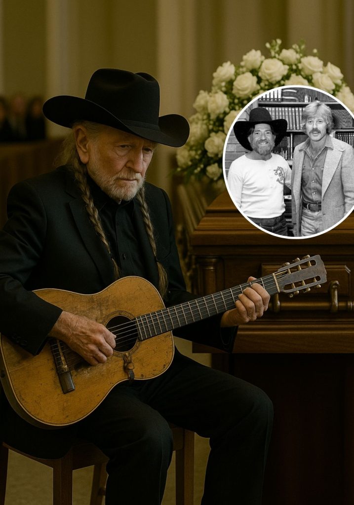 Willie Nelson Remembers His Friend Robert Redford - At the funeral of Robert Redford, the chapel ...