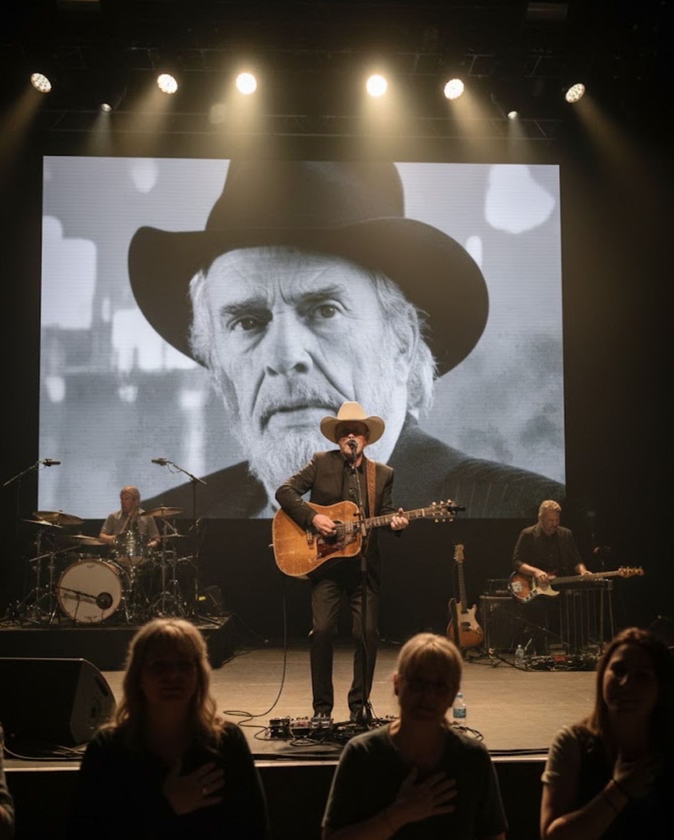 A VOICE FROM HEAVEN — Merle Haggard Returns In Newly Uncovered Footage ...